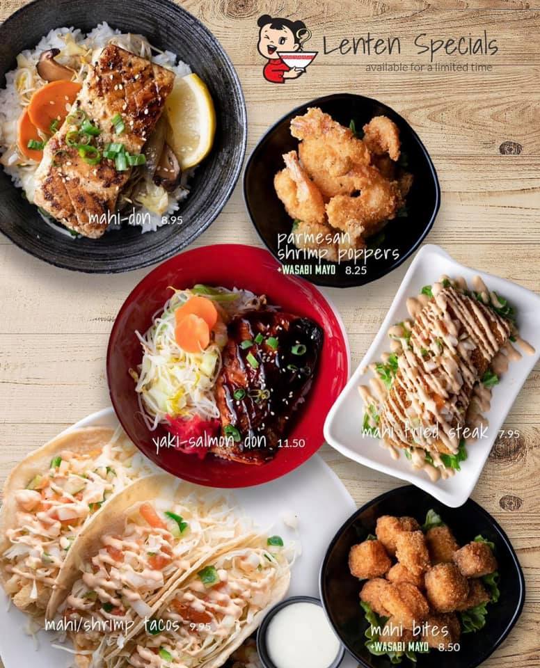 AJISEN RAMEN: LENTEN SPECIALS - GPO Guam