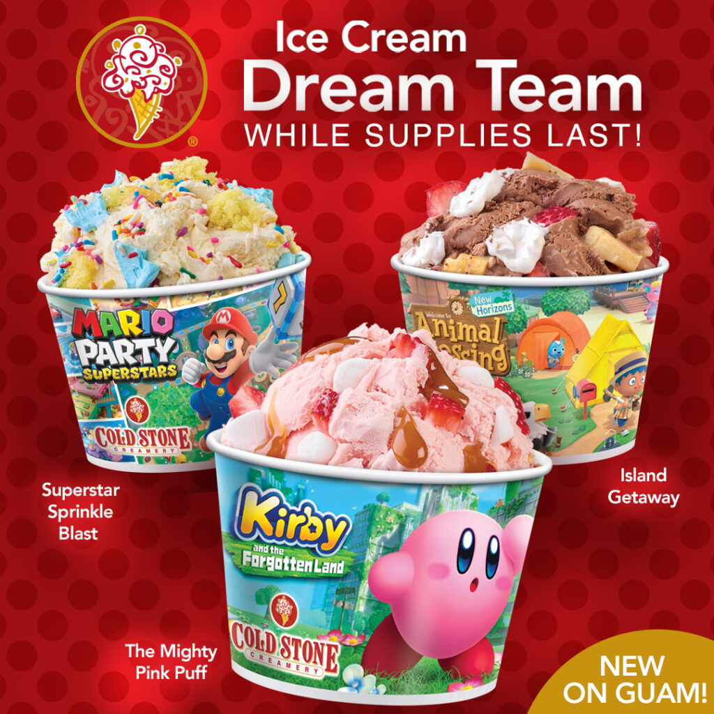Cold Stone Creamery: Nintendo Ice Cream - GPO Guam